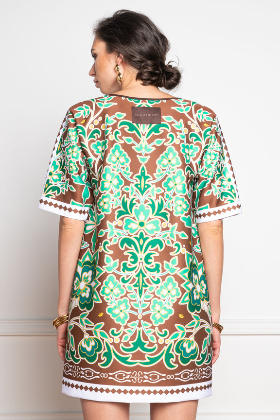 Galla Mahogany Porcelain tunic – Sugarbird