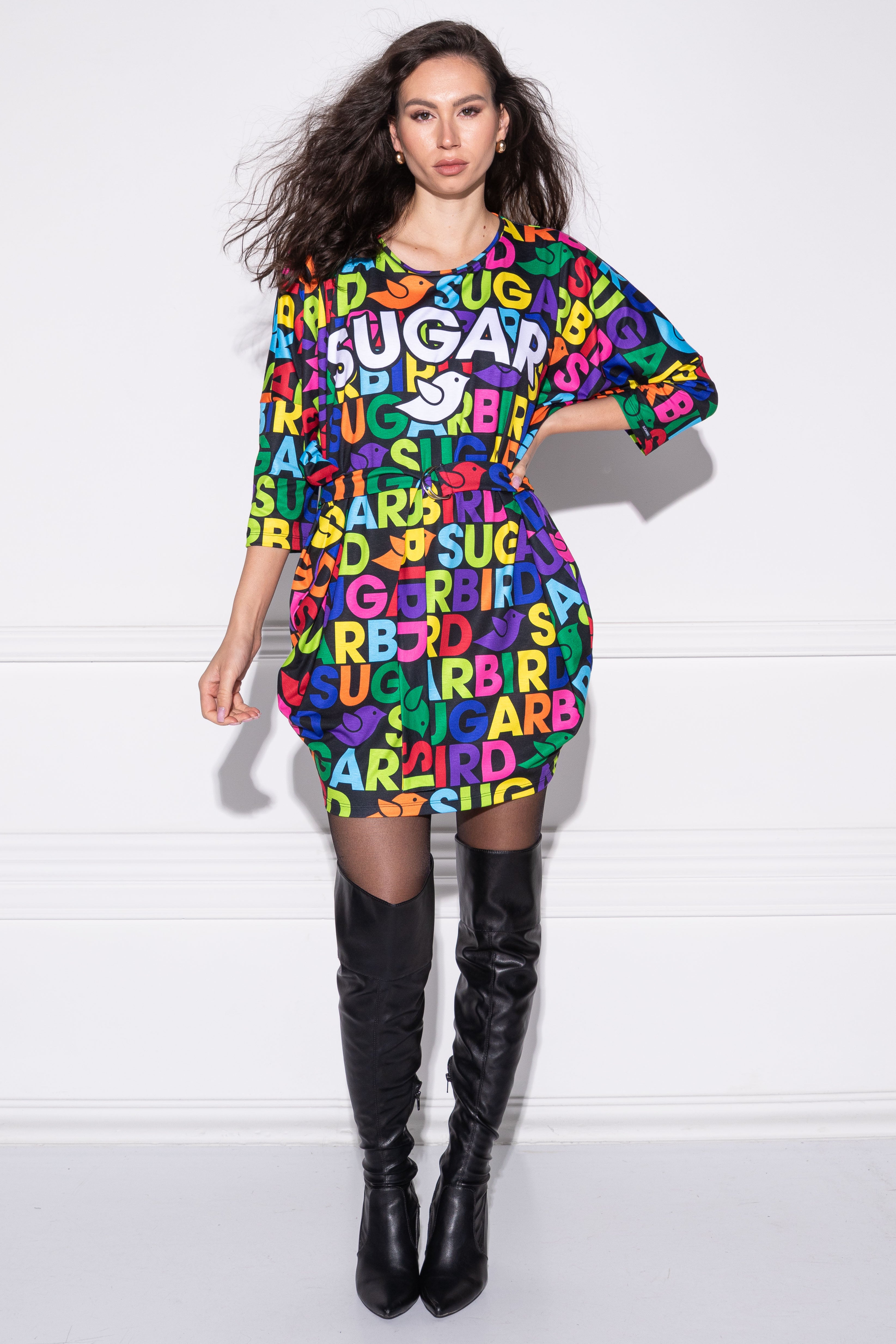 Pihe Color Monogram tunic – Sugarbird